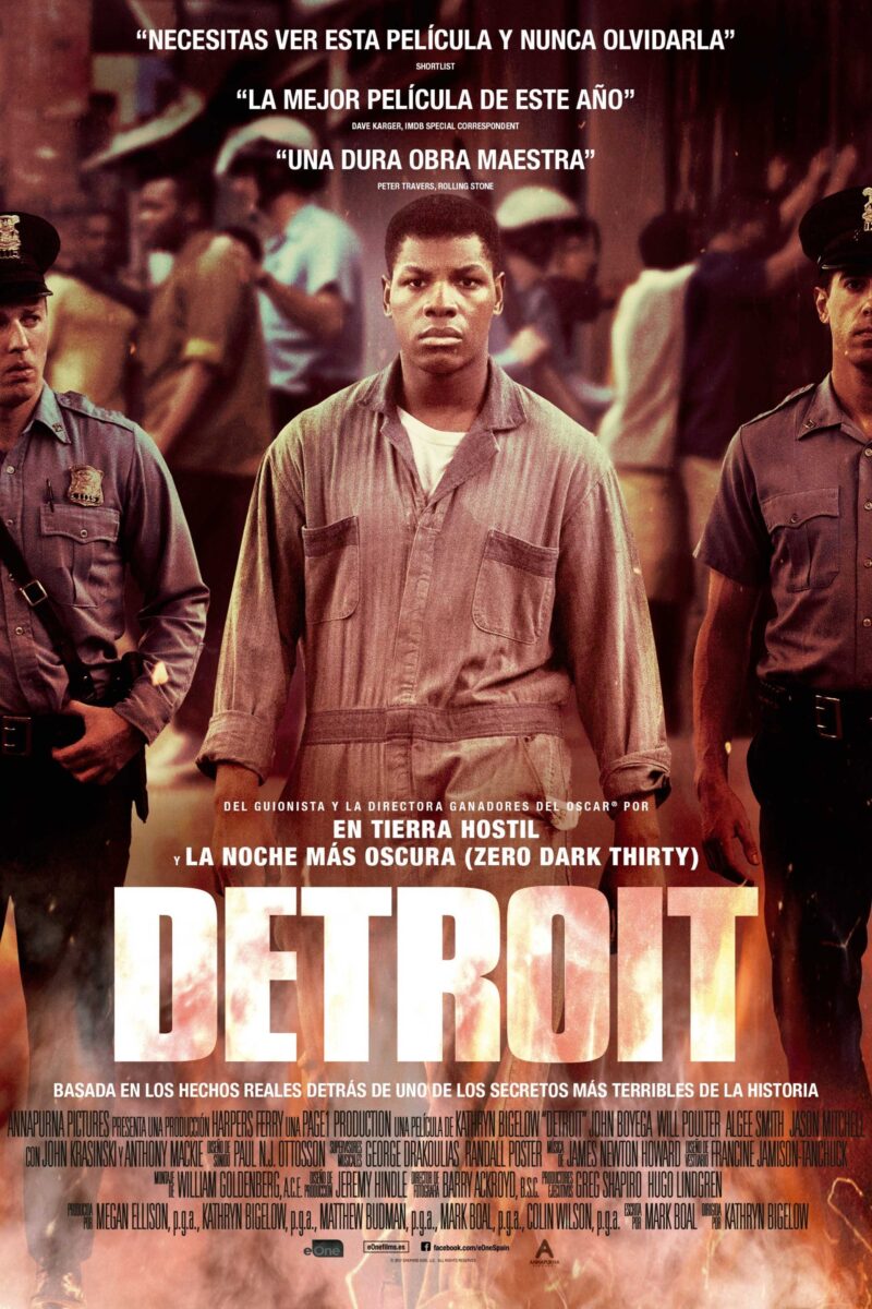 Detroit. Sinopsis y crítica de Detroit