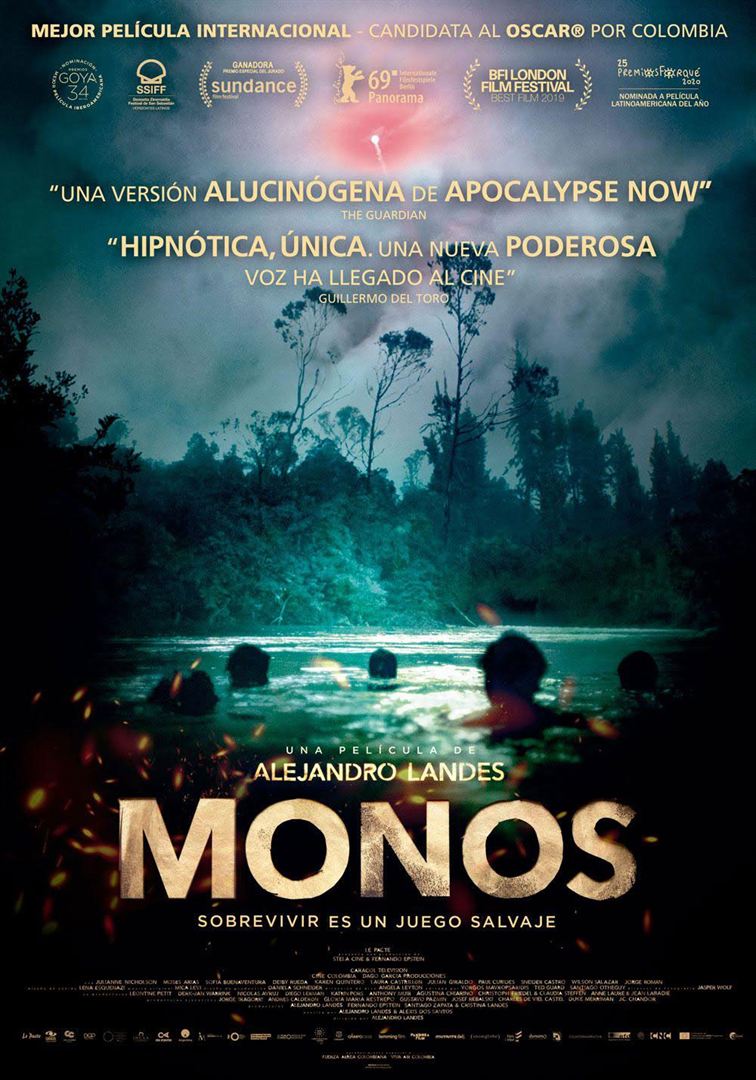 Monos. Sinopsis y crítica de Monos