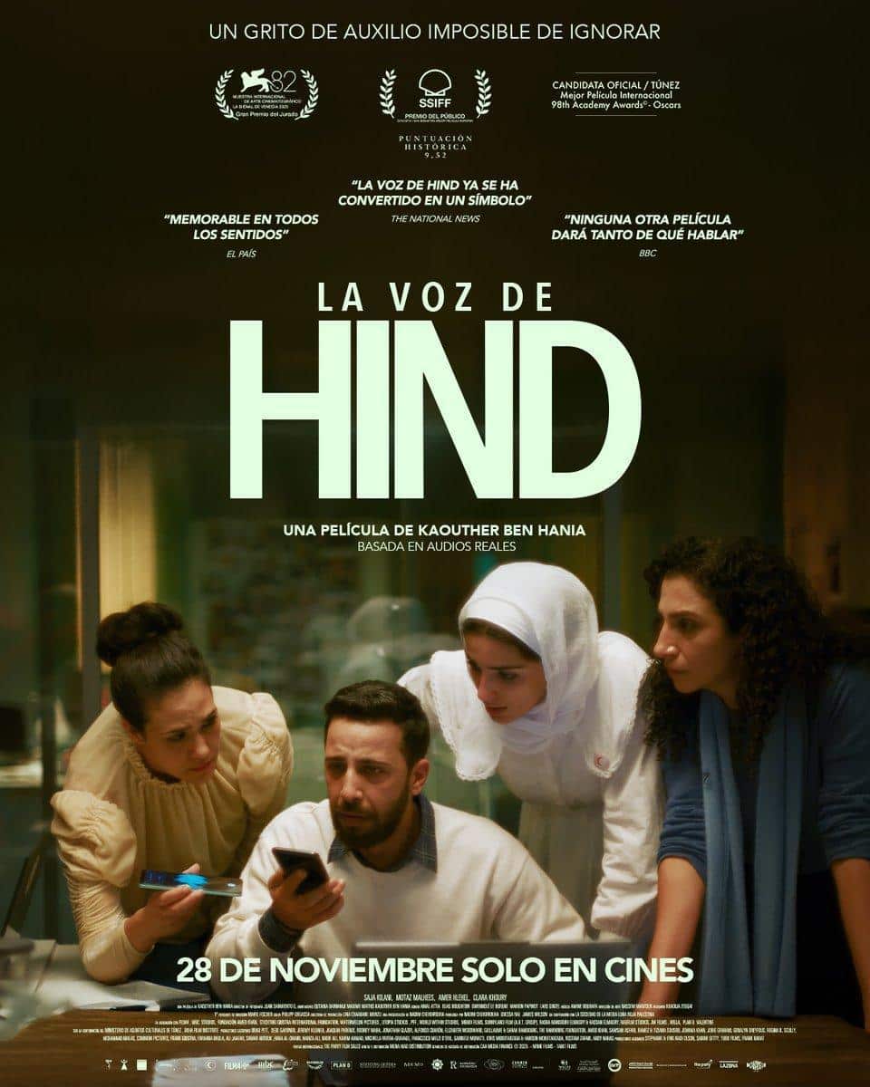 La voz de Hind. Sinopsis y crítica de La voz de Hind
